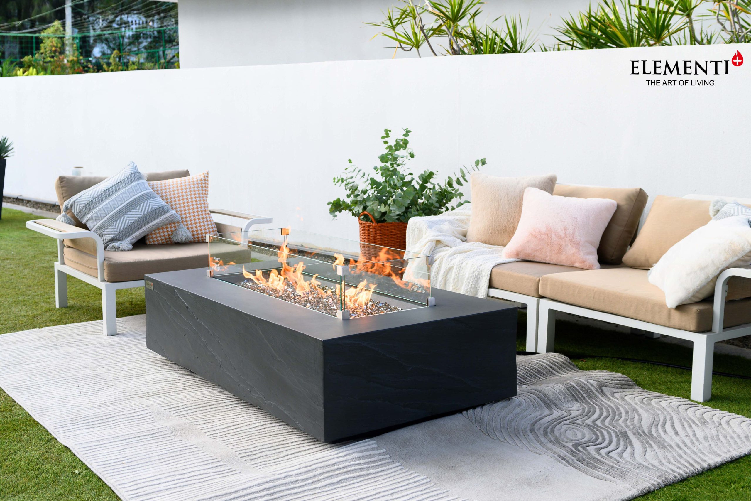 ELEMENTI PLUS CAPE TOWN Fire Table OFG410SL - ELEMENTI